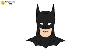 How to Draw a Batman Face Step by Step - Hand Of Art