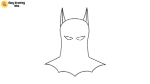 How to Draw a Batman Face Step by Step - Hand Of Art