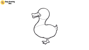 How To Draw A Duck Step By Step - Hand Of Art