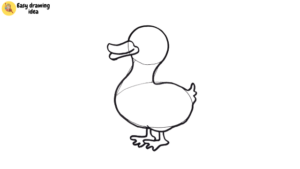 How To Draw A Duck Step By Step - Hand Of Art