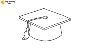 How to Draw a Graduation Hat Step by Step - Hand Of Art