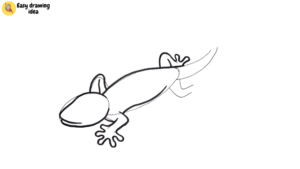 How to Draw a Lizard Step by Step - Hand Of Art