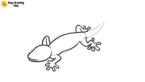 How to Draw a Lizard Step by Step - Hand Of Art