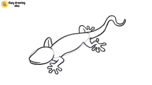 How to Draw a Lizard Step by Step - Hand Of Art