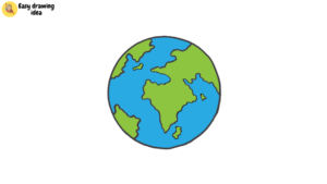 How to Draw the Earth Step by Step - Hand Of Art