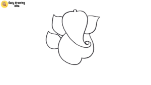 How to Draw Ganpati Bappa Leaf Drawing - Hand Of Art
