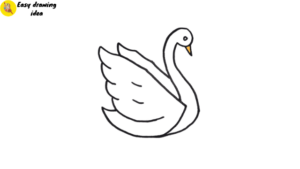 How to Draw a Swan Step by Step - Hand Of Art