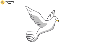 How to Draw a Dove Step by Step - Hand Of Art