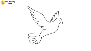 How to Draw a Dove Step by Step - Hand Of Art