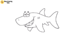 How to Draw a Shark Step by Step - Hand Of Art