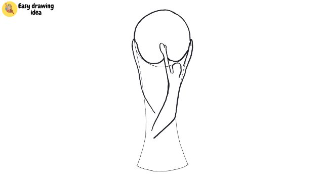 How to Draw a World Cup Trophy - Hand Of Art
