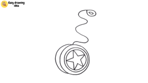 How to Draw a Yoyo Step by Step - Hand Of Art