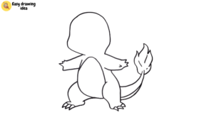 How to Draw Charmander Step by Step for Kids - Hand Of Art