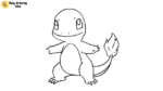 How to Draw Charmander Step by Step for Kids - Hand Of Art