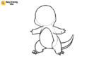 How to Draw Charmander Step by Step for Kids - Hand Of Art