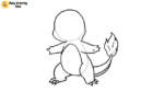 How to Draw Charmander Step by Step for Kids - Hand Of Art