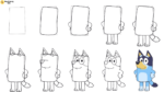 How to Draw a Bluey Step by Step - Hand Of Art