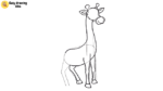 How to Draw a Giraffe Step by Step - Hand Of Art