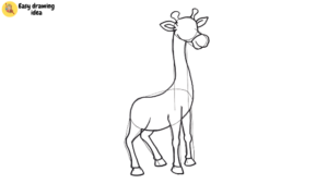 How to Draw a Giraffe Step by Step - Hand Of Art