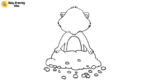 How To Draw A Groundhog Step By Step - Hand Of Art