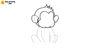 How To Draw A Monkey Step By Step - Hand Of Art