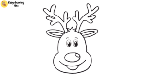 How to Draw a Reindeer Step by Step - Hand Of Art