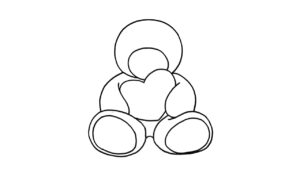 How To Draw a Valentine Bear - Hand Of Art