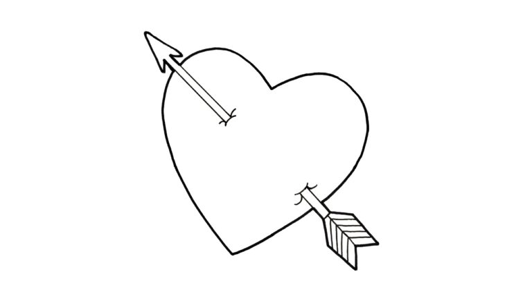 How To Draw a Valentine Heart - Hand Of Art