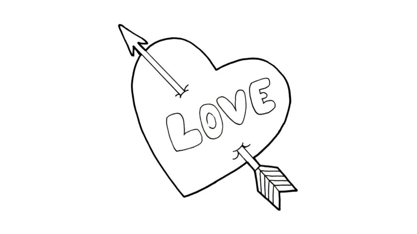 How To Draw a Valentine Heart - Hand Of Art