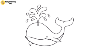How to Draw a Whale Step by Step - Hand Of Art