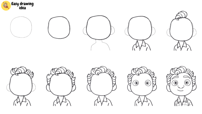 How to Draw Luca Step by Step - Hand Of Art