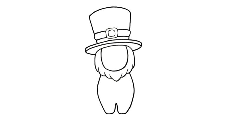 How To Draw a Leprechaun Step By Step