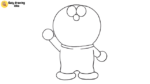 How to Draw Doraemon Step By Step