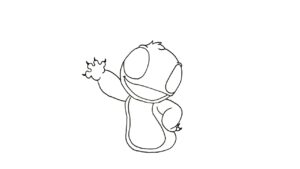 How To Draw Stitch Step By Step
