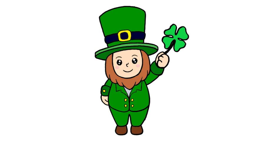 How To Draw a Leprechaun Step By Step