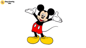 How To Draw Mickey Mouse Step By Step