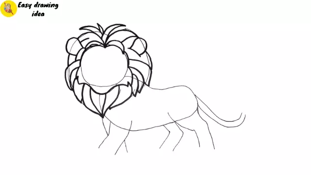 How To Draw A Lion Step By Step