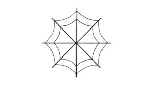How to Draw a Spider Web Step By Step - Hand Of Art