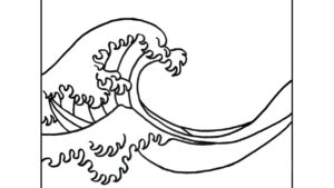 How to Draw a Wave Step by Step - Hand Of Art