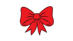 How To Draw A Bow Step By Step