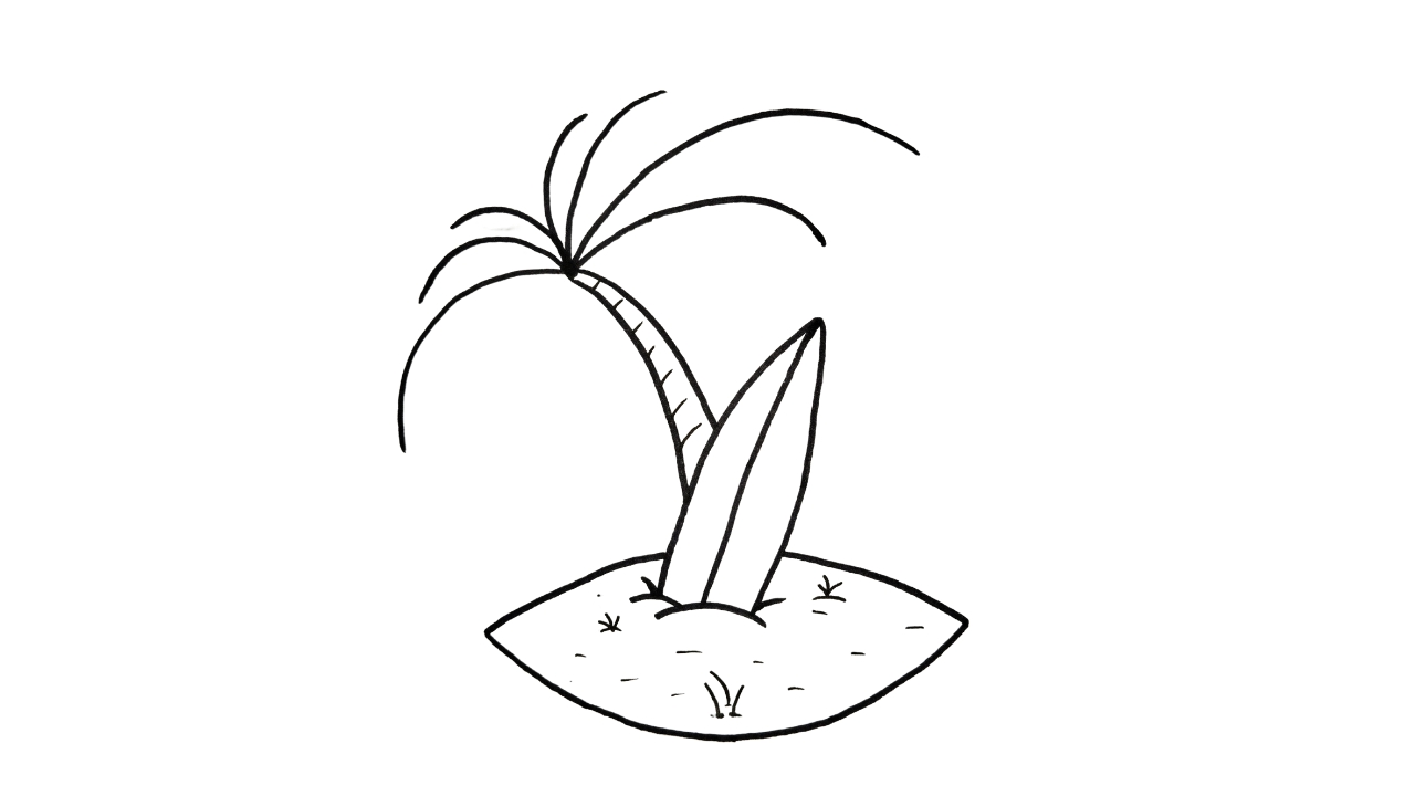 How To Draw Summer Step By Step - Hand Of Art