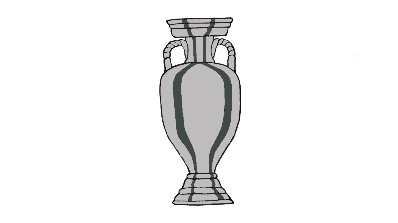 How to Draw the Euro 2024 Trophy - Hand Of Art