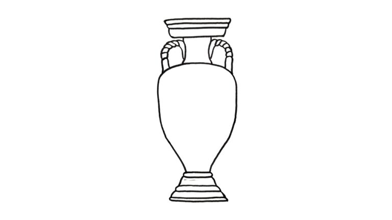 How to Draw the Euro 2024 Trophy - Hand Of Art