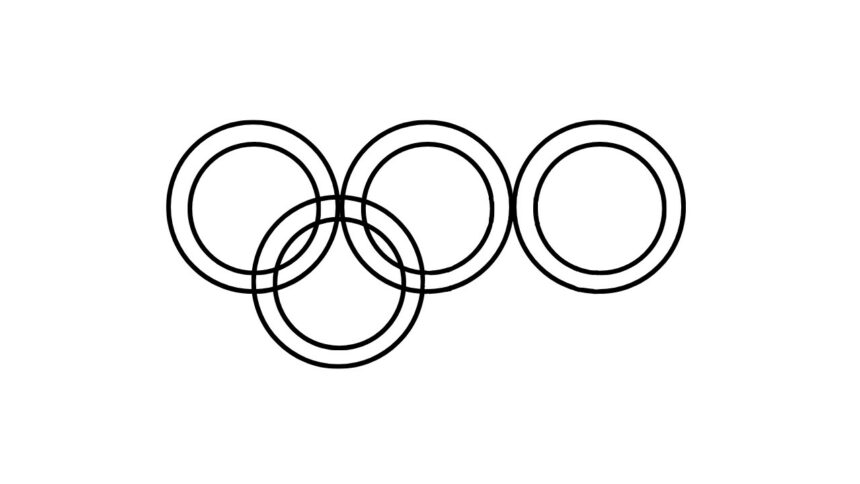 How to draw Olympic Ring Step By Step