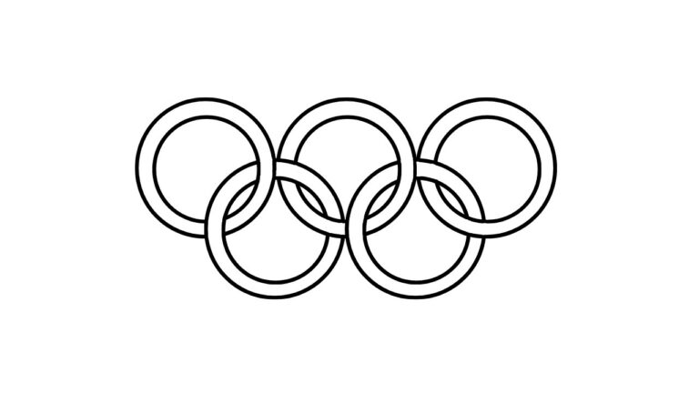 How to draw Olympic Ring Step By Step