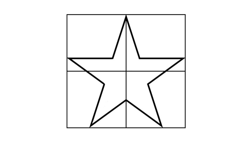 How to Draw a Star Step By Step - Hand Of Art