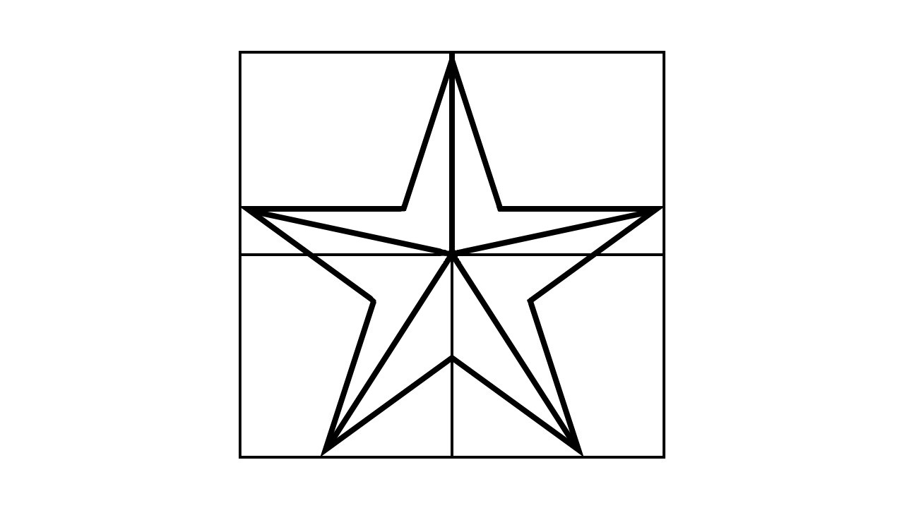 How to Draw a Star Step By Step - Hand Of Art