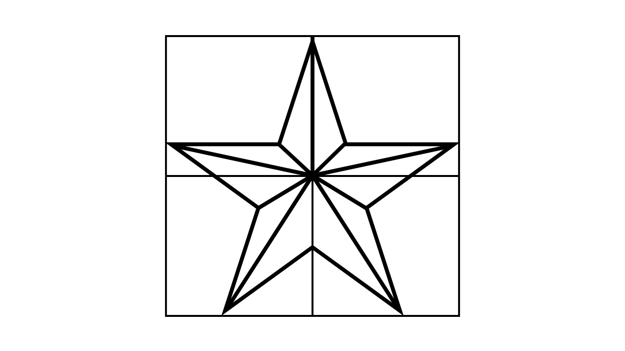 How to Draw a Star Step By Step - Hand Of Art