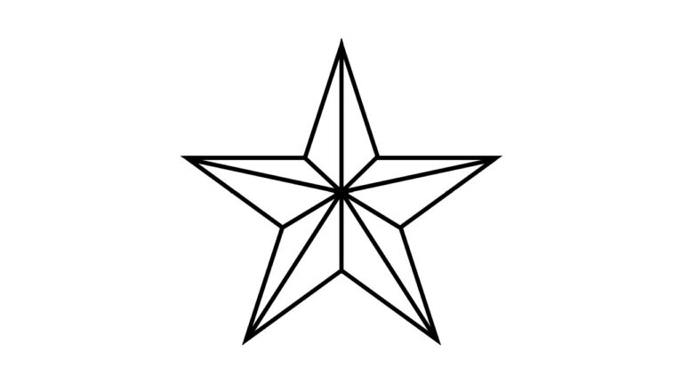 How to Draw a Star Step By Step - Hand Of Art