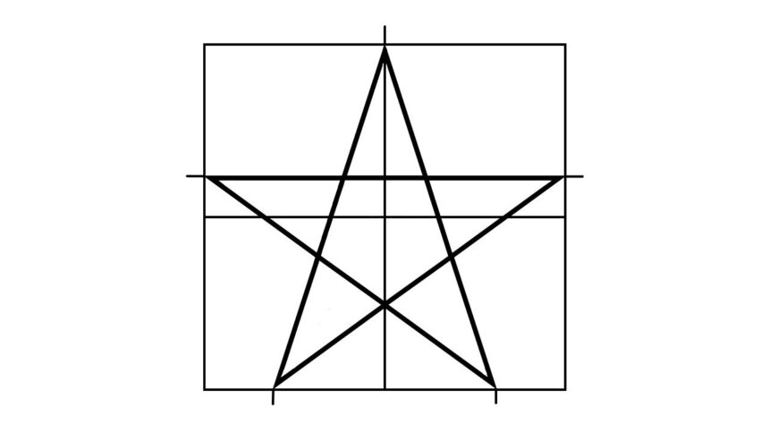 How to Draw a Star Step By Step - Hand Of Art